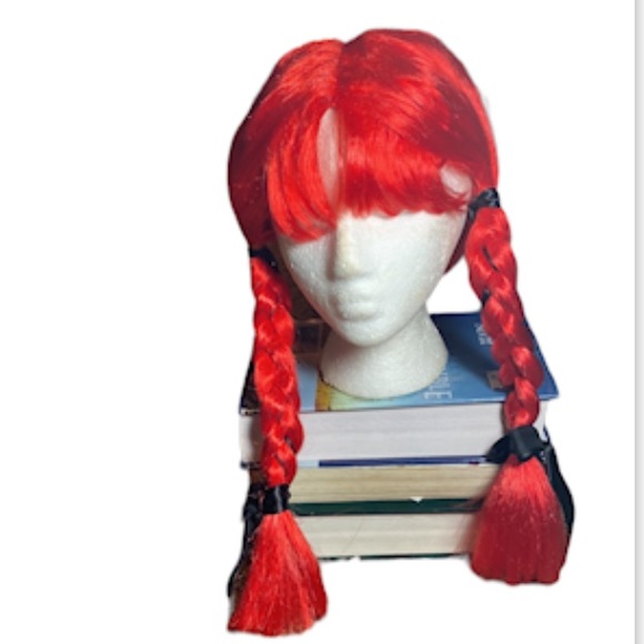 Hair | Wendy Pippi Longstocking Lolita Schoolgirl Long Braided Plaits ...